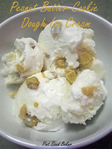 Peanut Butter Cookie Dough Ice Cream Pint Sized Baker