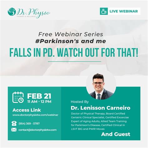 Fallprevention Parkinsonsdisease Lenisson Carneiro Pt Dpt Ceeaa Gcs