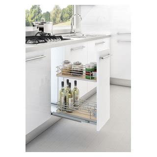 Rev A Shelf 5322 BCSC 11 Contemporary 11 3 4 W X 21 1 2 H Two Storage Cabinets By Buildcom