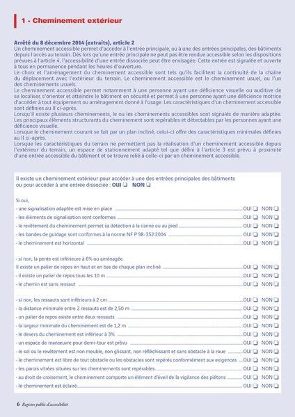 Registre public d accessibilité format A4 Signals