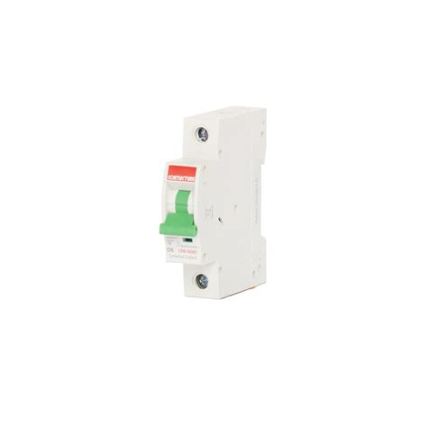 Contactum 10kA Single Pole Type D MCB CPB10 Available In 6amp 10amp