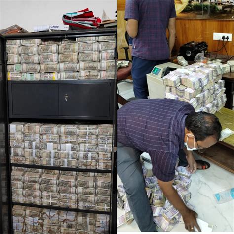 Odisha I T Raid Floor Lockers Flooded With Cash As Recovery Tops Rs