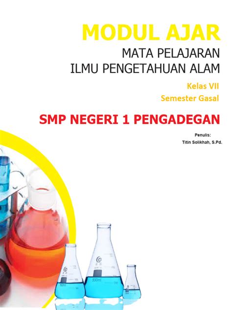 Modul Ajar Ipa Semester 1 Pdf