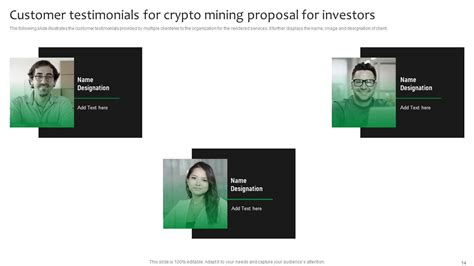 Crypto Mining Proposal For Investors Powerpoint Presentation Slides PPT