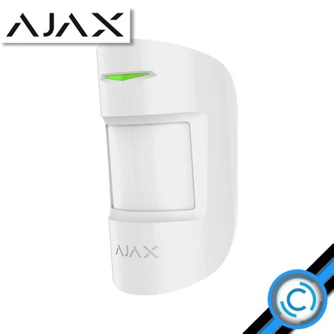 Ajax MotionProtect Plus In White CCTV Aware