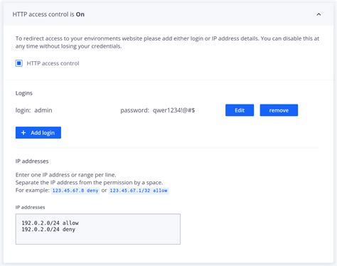 How To Set Access Control Platform Sh