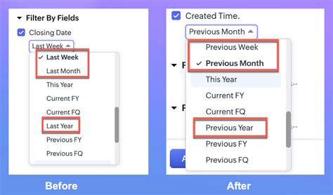Introducing Previous And Next Operators For Enhanced Date Based Filtering