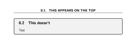 Memoir Section Doesn T Work Within A Tcolorbox TeX LaTeX Stack Exchange