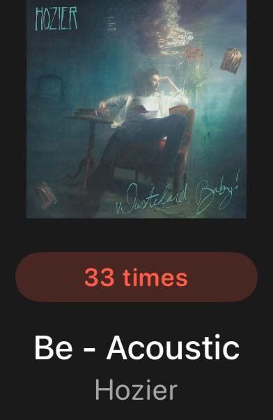 I Think I Have A Slight Issue With Be R Hozier