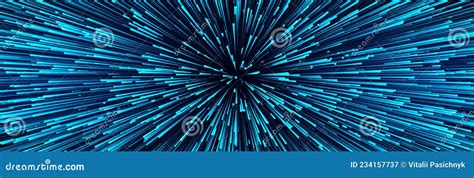 Abstract Data Flow Space Light Rays Explosion Effect Sci Fi Motion Wallpaper 3d Rendering