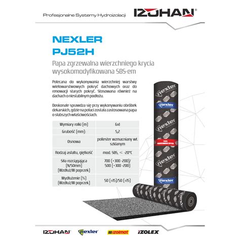 Nexler Papa Zgrzewalna PJ PYE PV S H M Kupuj W OBI