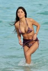 Arianny Celeste In Bikini On The Beach In Miami Hawtcelebs