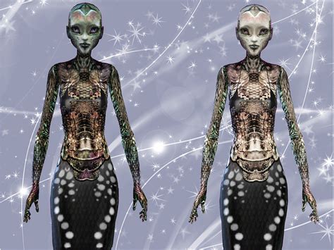 The Sims Resource Skinton For Female Sim Mermaids Siren