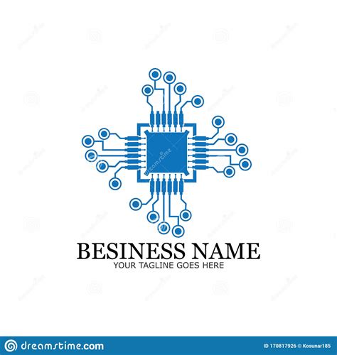 cpu processor line vector icon for websites and mobile flat design
