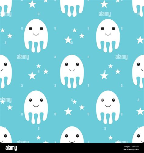 Cute Alien Pattern Stock Vector Image And Art Alamy