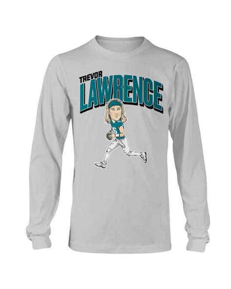 Trevor Lawrence Caricature Shirt Trevor Lawrence Jacksonville Jaguars