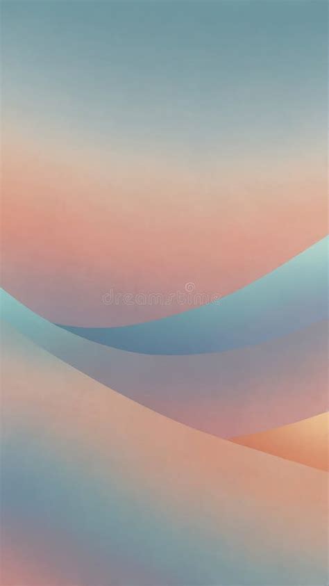 Generative Ai Soft Abstract Pastel Waves Background Stock Illustration Illustration Of Liquid