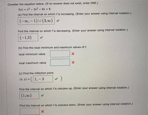 Solved Consider The Equation Below If An Answer Does Not