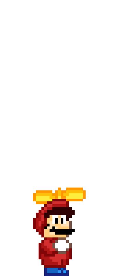 Pixilart Propeller Mario By Colinthepurpbro