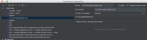 Mix Run In IntelliJ Questions Help Elixir Programming Language Forum