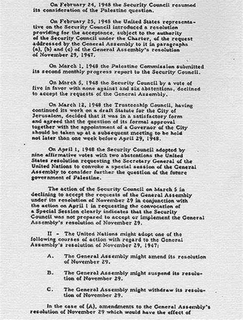 State Department Recommends Replacing Partition Resolution