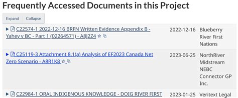 cer help on browsing regulatory documents