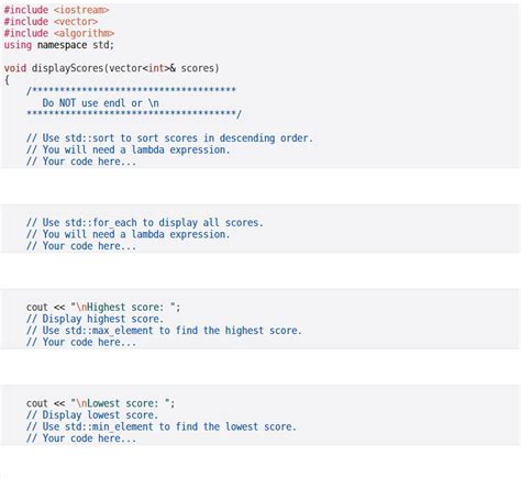 Solved Include Include Include Using Namespace Std Chegg Com