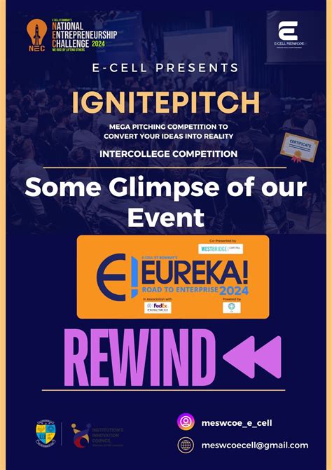 Meswcoe E Cell On Linkedin 🎉 Success Meswcoe E Cell Mega Pitching