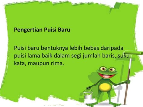 puisi lama dan puisi baru (bahasa indonesia) | PPTX
