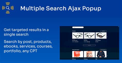 Multiple Search Ajax Popup 368679 Templatemonster