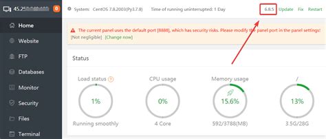 How To Update The Aapanel Version With Steps