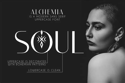 Alchemia Mystical Sans Serif Font Behance