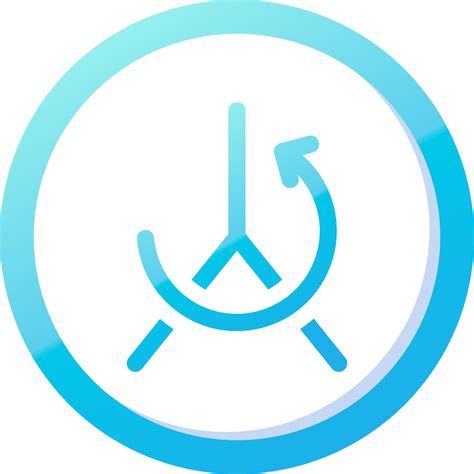 3d Rotate Z Axis Solid Blue Gradient Icon 37086259 Vector Art At Vecteezy