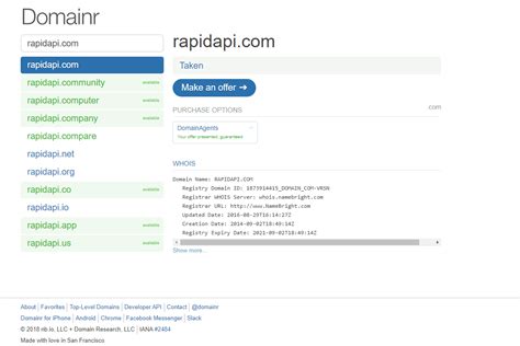 top 8 ip geolocation and domain tool apis 2018 rapidapi