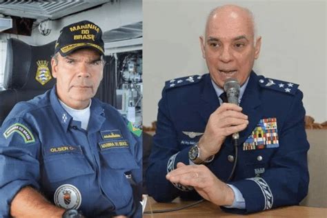 Bolsonaro Nomeia Novos Comandantes Da Aeronáutica E Da Marinha