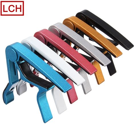 Customized Cnc Aluminium Alloy Release Spring Trigger Capo Electric
