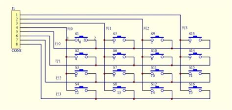 Stm32f103 矩阵键盘4 4 16 16等任意矩阵 按键扫描程序 Stm32团队 St意法半导体中文论坛