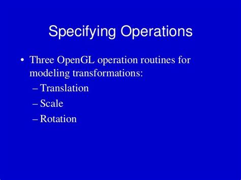 Opengl Introduction