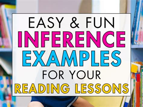 Easy Inference Examples And Activities For Babes