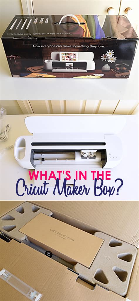 What S In The Cricut Maker Box Sew Some Stuff