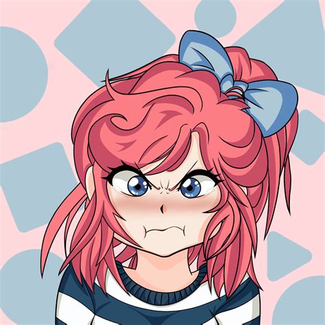 Anime Angry Girl Icon