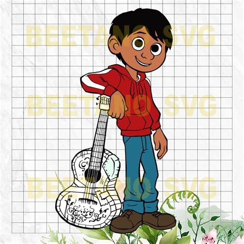 Miguel Rivera Coco Svg Coco Svg Files Files For Cricut Svg Dxf Eps