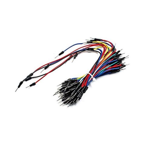 65pcs Smart Electronic Male To Male Flexible Jump Wires For Arduino