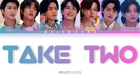 Bts ‘take Two Color Coded Lyricshanromengina가사 Youtube Music