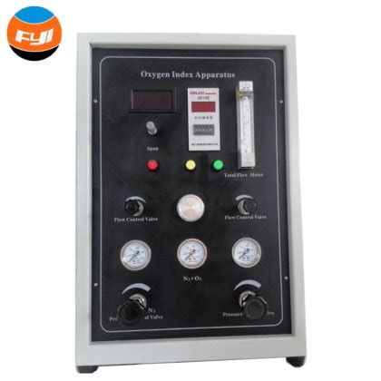 Digital Limiting Oxygen Index Test Apparatus ASTM D Oxygen Index Test Apparatus HF In