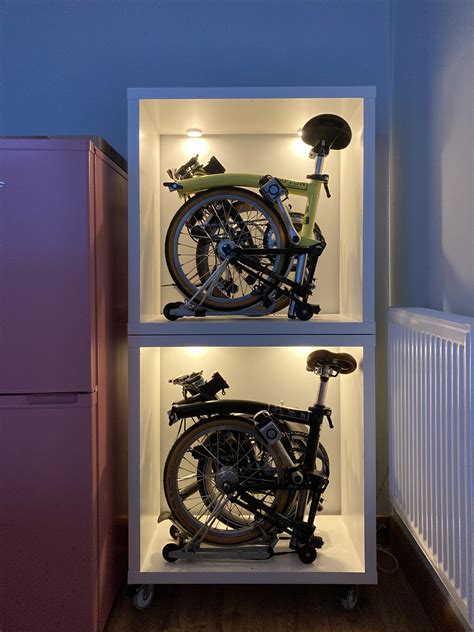 Stacking Kallax With Lights Rbrompton