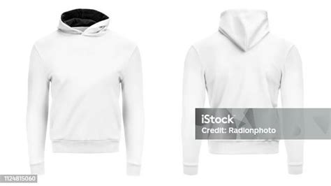 클리핑 경로 인쇄 디자인 이랑 후드와 Hoody Mens와 화이트 남성 후드 셔츠 긴 소매 흰색 배경에 고립 서식 파일 스포츠 의류 스웨터에 대한 스톡 사진 및 기타 이미지
