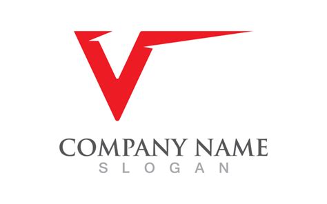 V Letter Initial Logo Design Template V Templatemonster