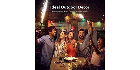 Hbn 24ft Outdoor Rgbw Smart String Lights