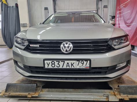 обновление — Volkswagen Passat B8 2 л 2017 года аксессуары Drive2